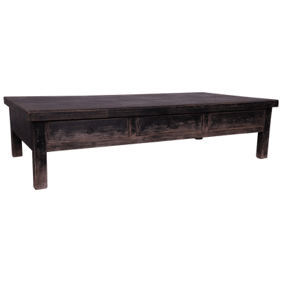 Coffeetable wood black 184x90x45 | Coffee tables | Wholesale Gert Snel
